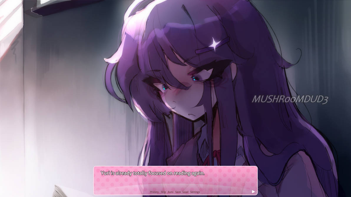 Yuri Ddlc Fanart By Oyasumifly On Deviantart