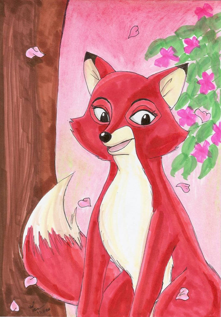 The Fox and the Hound- Vixie by Tamao on DeviantArt