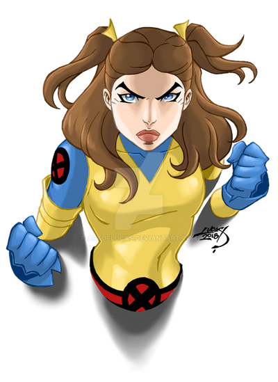 Kitty Pryde 2018 Colored By Artoflucas On Deviantart