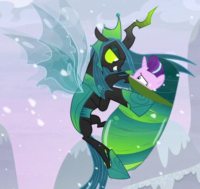 Starlight Glimmer Captive Of Queen Chrysalis By Creativityagent99 On