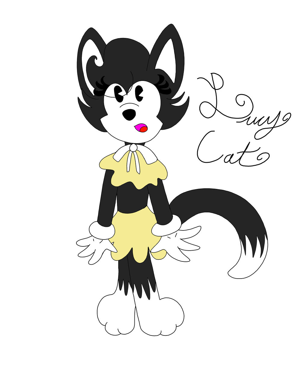Old Timey Character Lucy Cat By Cosmic Cat97 On Deviantart