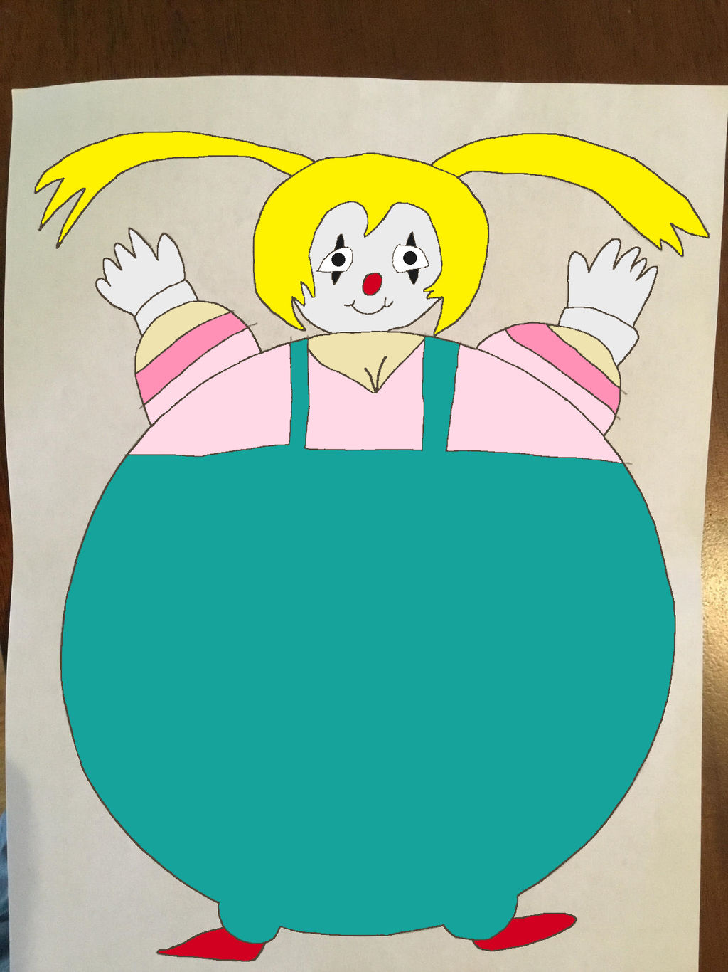 Inflated Marie Maloney Colored By Montyclan On Deviantart