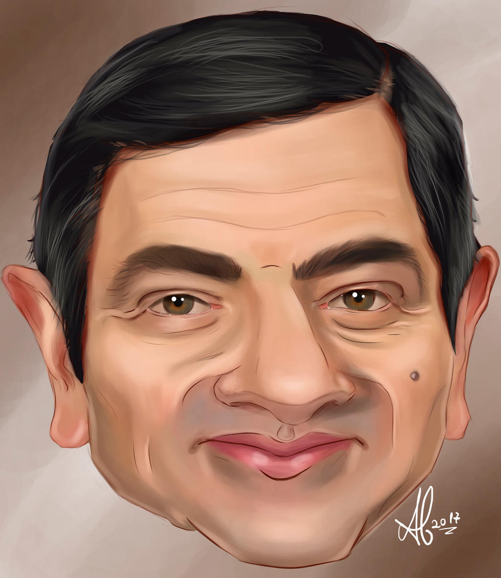 Caricatura Rowan Atkinson Mr Bean By Andreluizv98 On Deviantart
