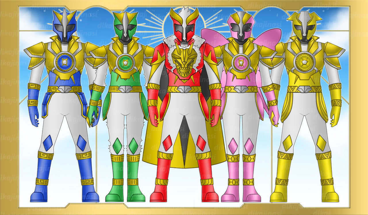 Power Rangers Titans Battlizers By Dikamenrider On Deviantart