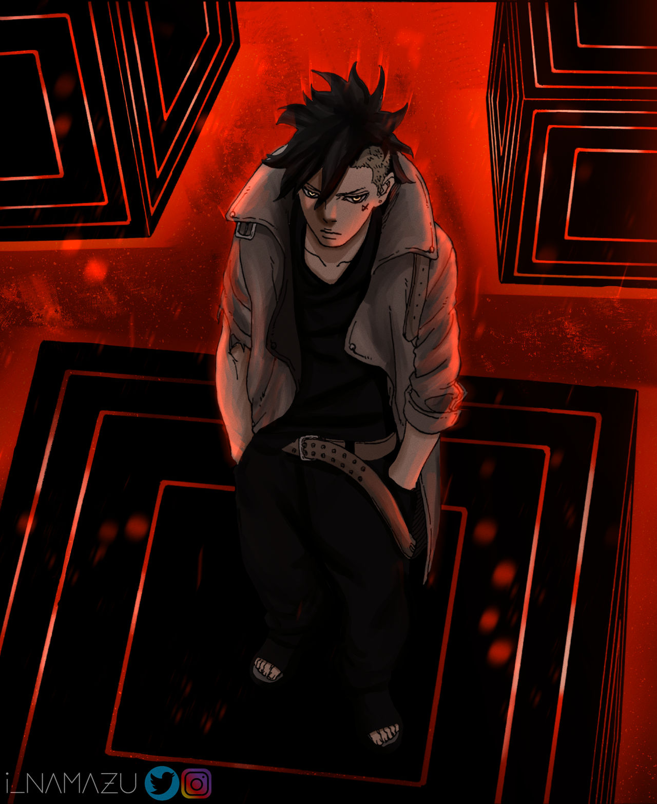 Kawaki Colored By Inamazu On Deviantart
