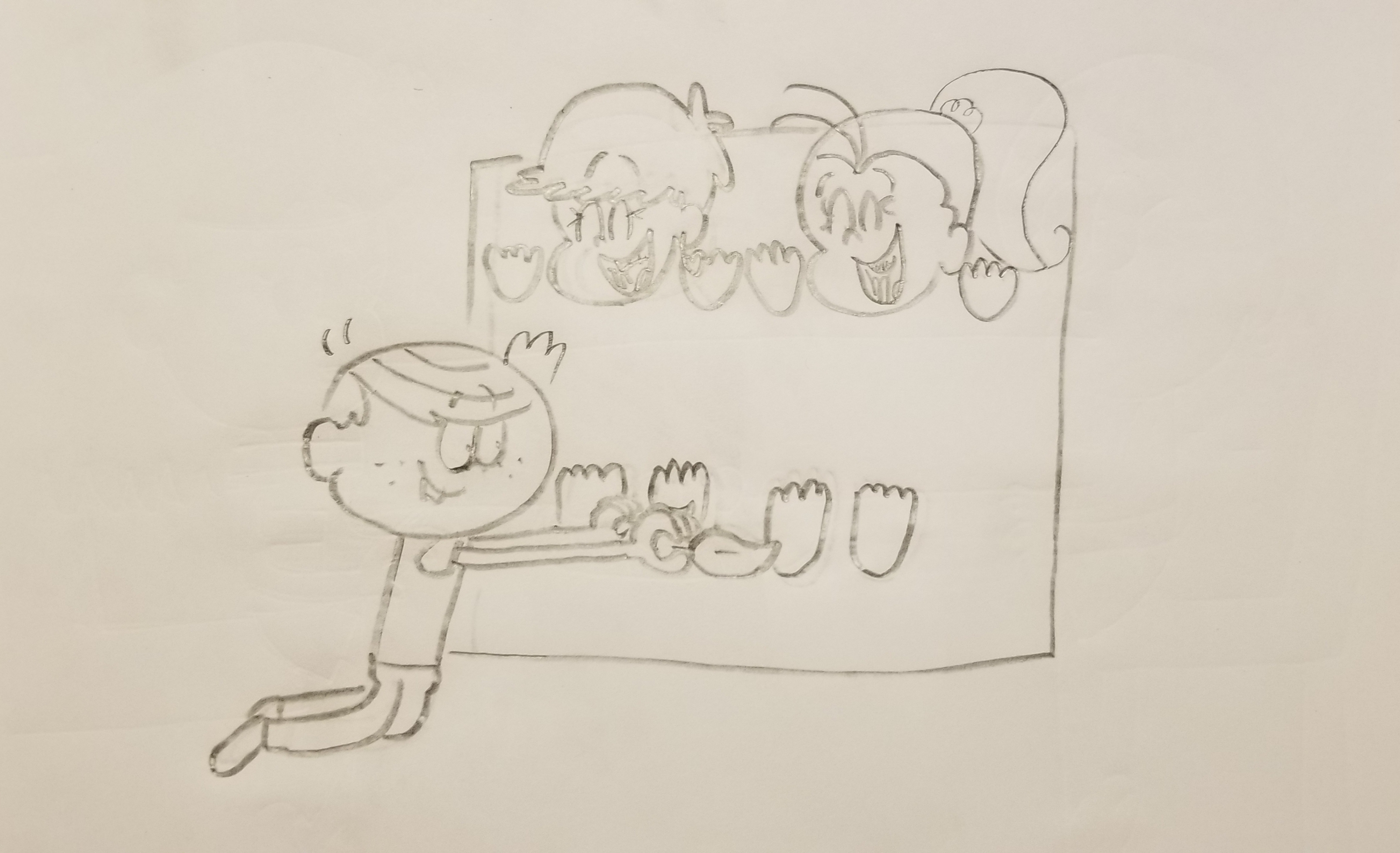 Lincoln Tickling Luna And Luan In Stocks Repost By Patricksiegler1999 On Deviantart
