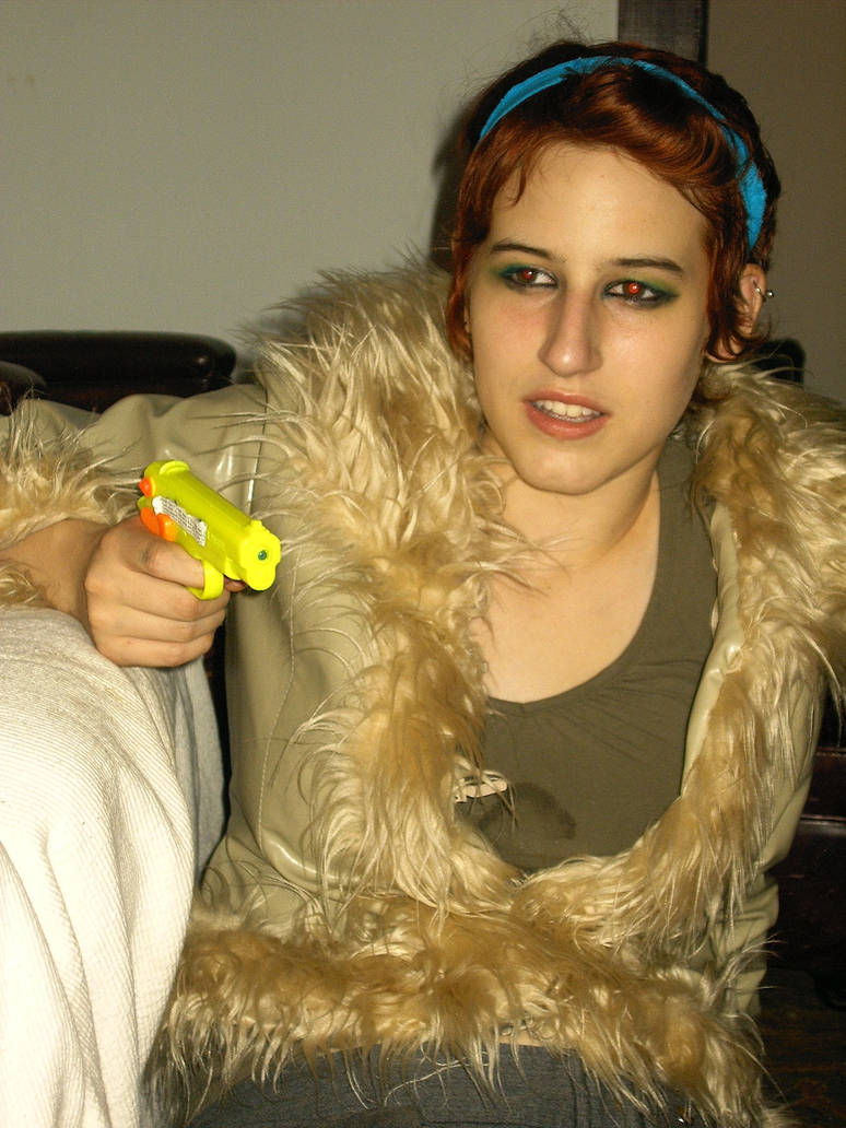 Paige with Gun by Mia-Las-Vegas on DeviantArt