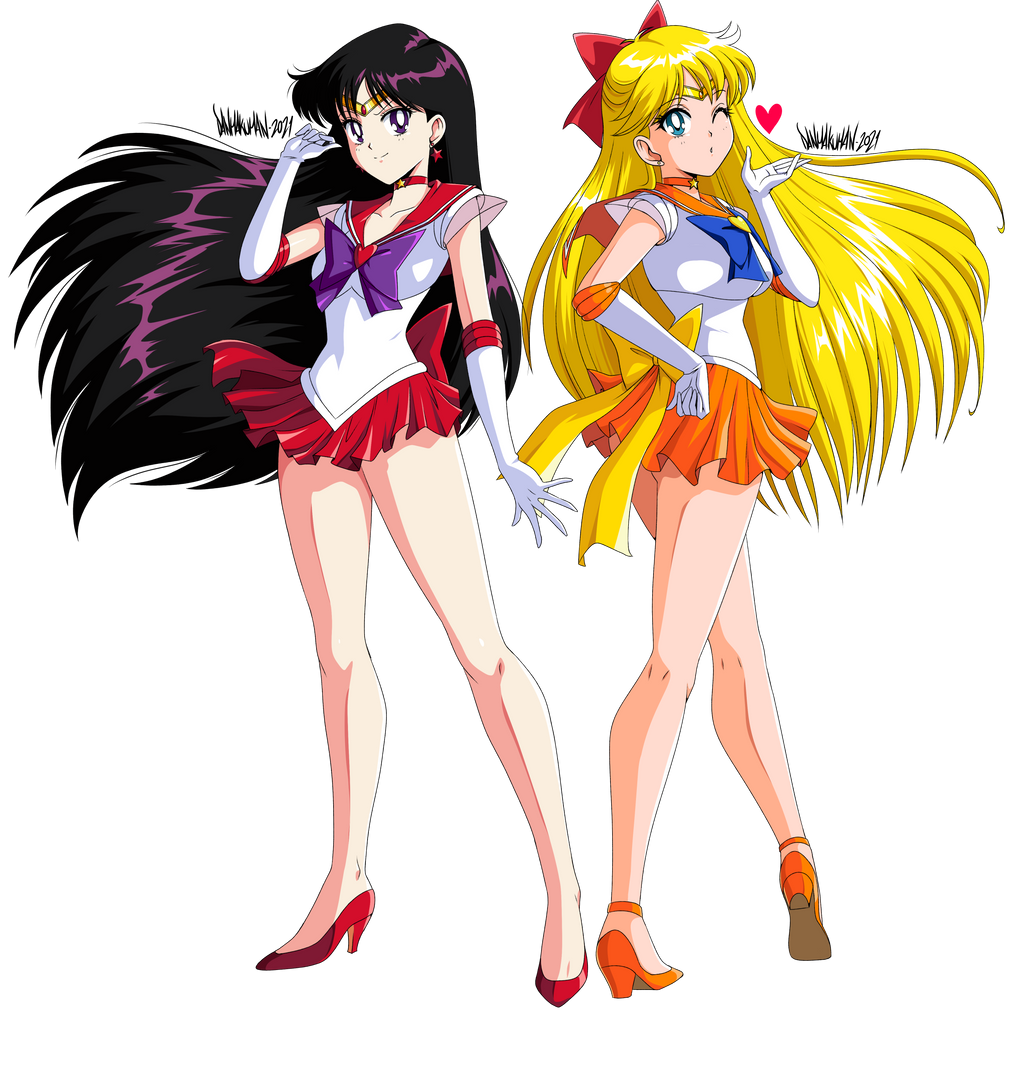 Super Sailor Mars and Super Sailor Venus by DANMAKUMAN on DeviantArt Super Sailor Mars and Super Sailor Venus by DANMAKUMAN on DeviantArt