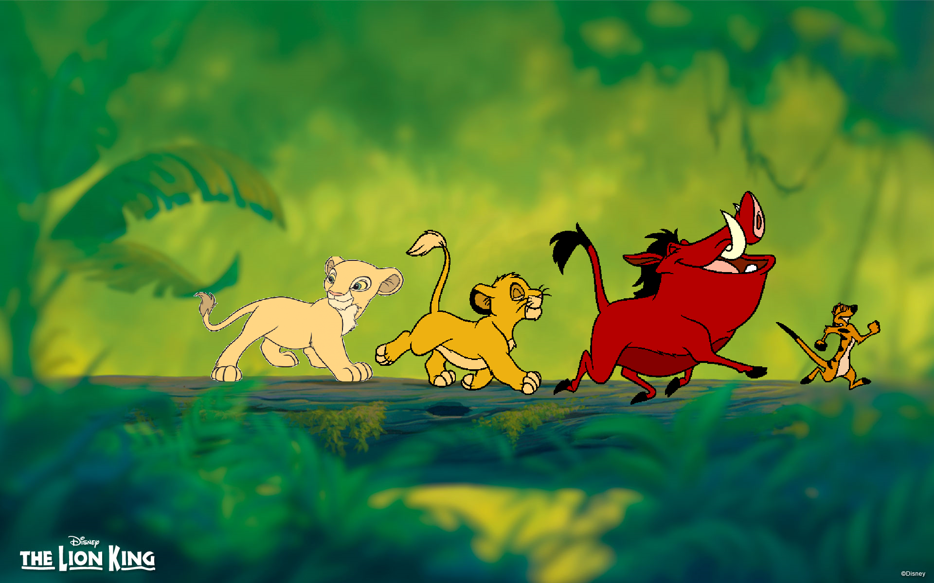 Timon And Pumbaa And Simba Hakuna Matata
