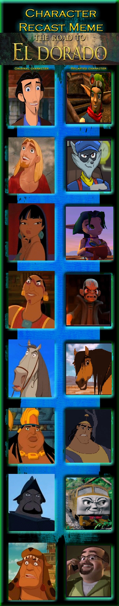 The Road Of El Dorado My Style Cast Meme By Teaganm On Deviantart