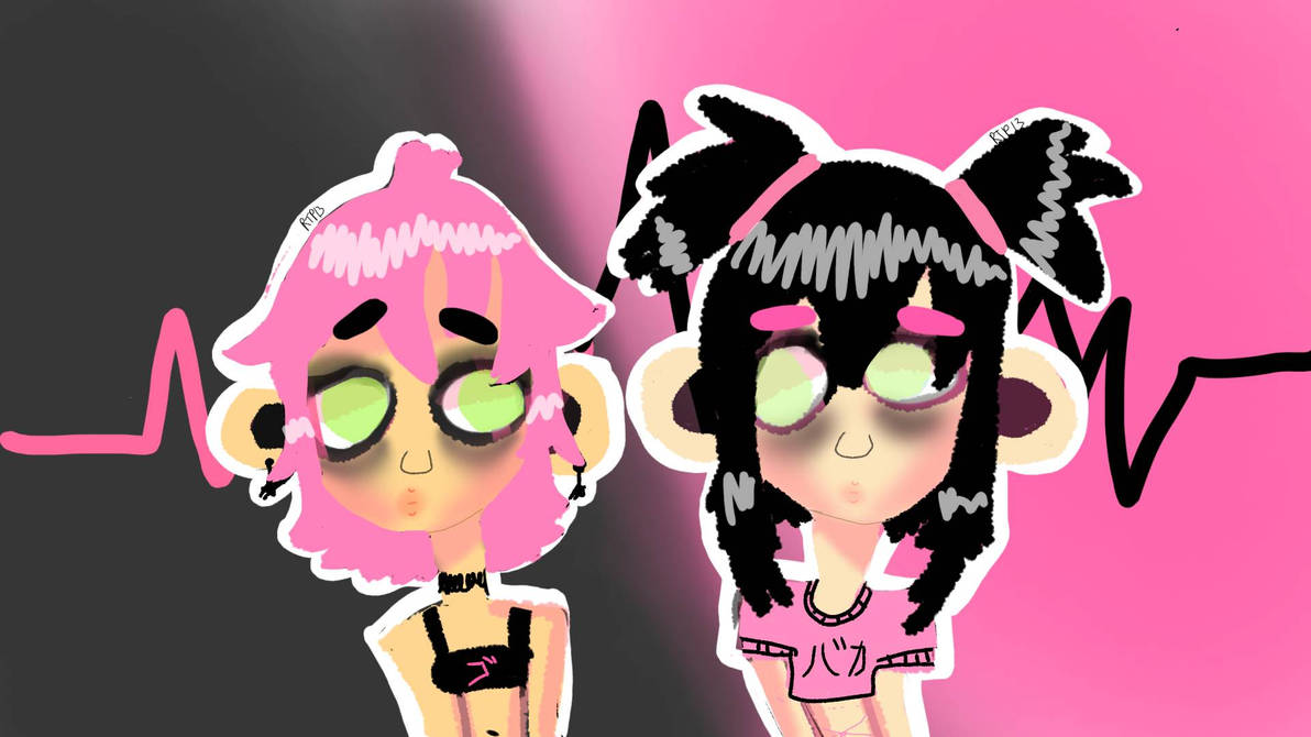 Laptop Wallpaper Black And Pink By Rtp13artz On Deviantart