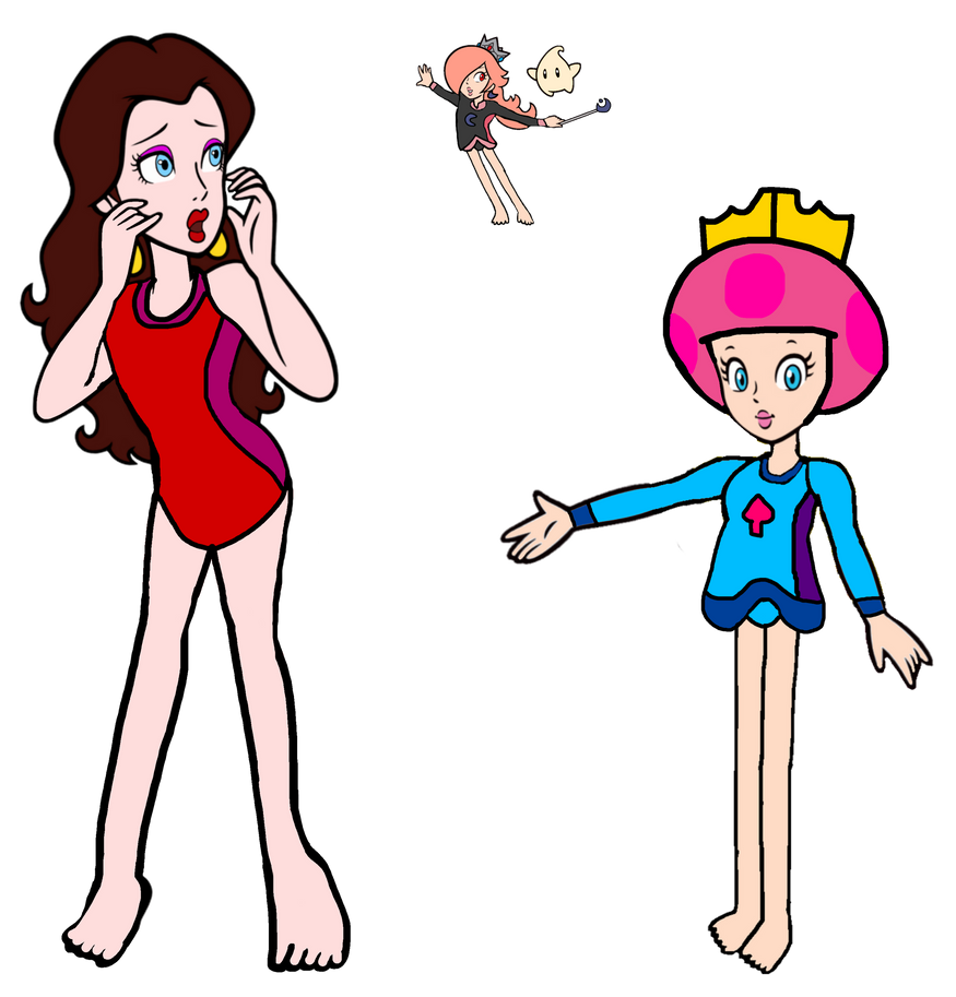 More Mario Swimwear By Ruensor On Deviantart