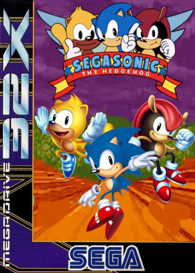 Segasonic The Hedgehog 32x Eu By Ruensor On Deviantart