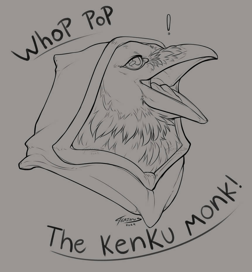 Commission The Kenku Monk By Terimus On Deviantart