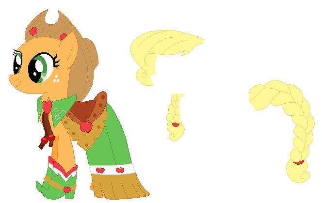 Mlp Gala Applejack Base 01 By Selenaede On Deviantart