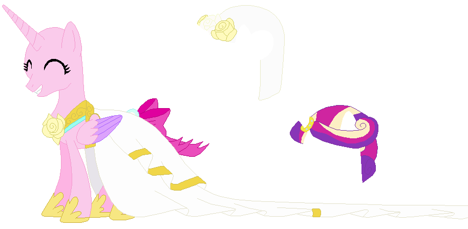 Mlp Wedding Cadance Base By Selenaede On Deviantart