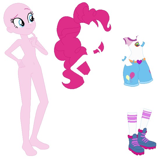 Eqg Pinkie Pie Base 19 By Selenaede On Deviantart