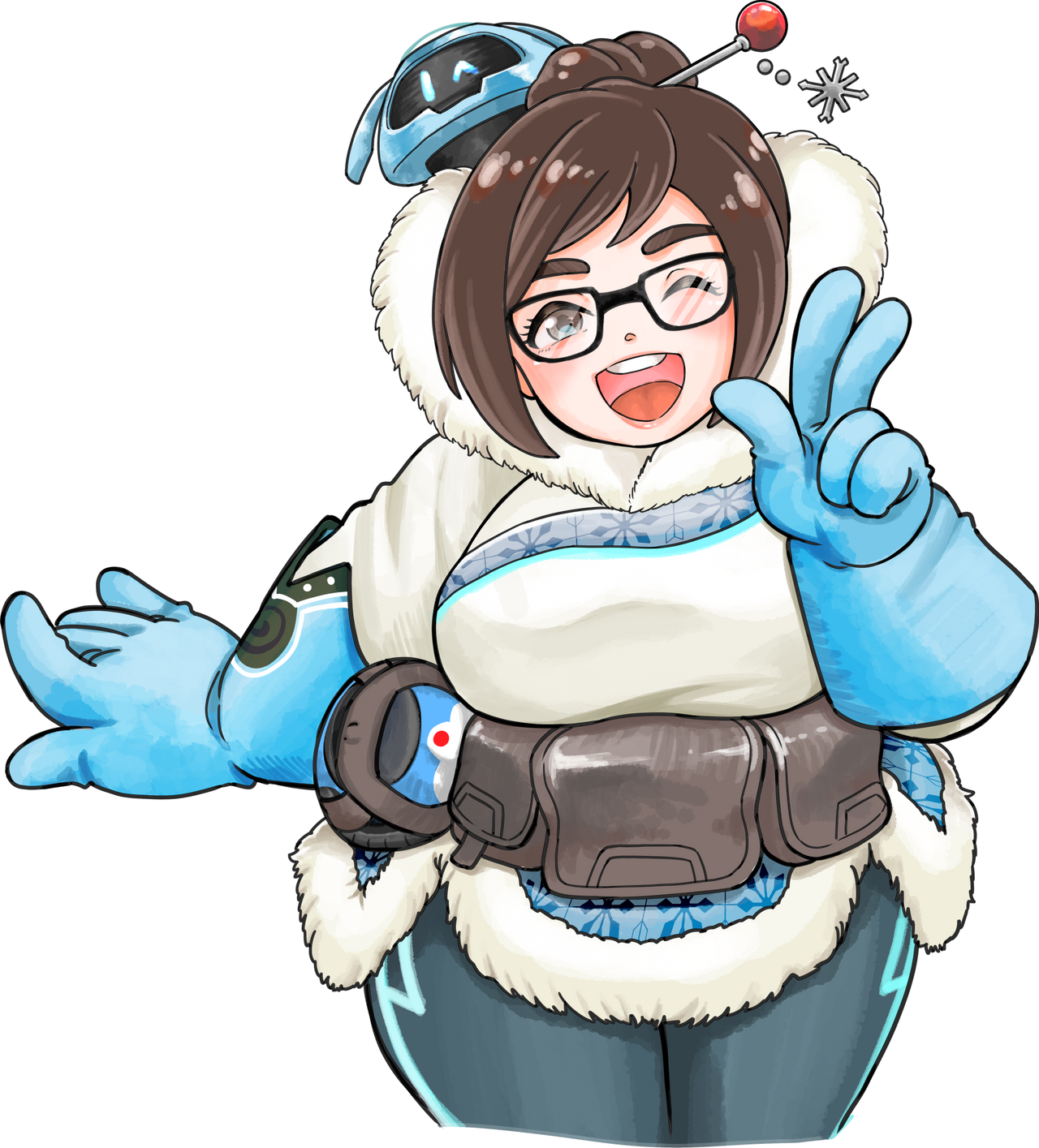 Overwatch Mei By Receptacle89 On Deviantart
