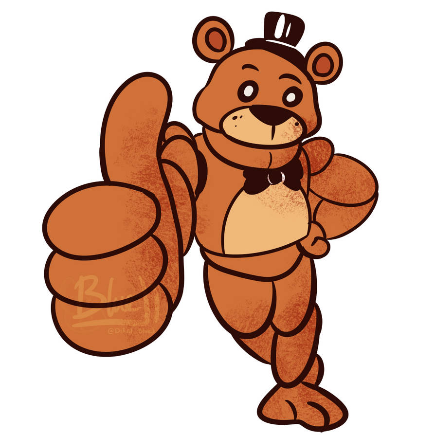 Thumbs up Freddy Fazbear by BlueJiArts on DeviantArt Thumbs up Freddy Fazbear by BlueJiArts on DeviantArt