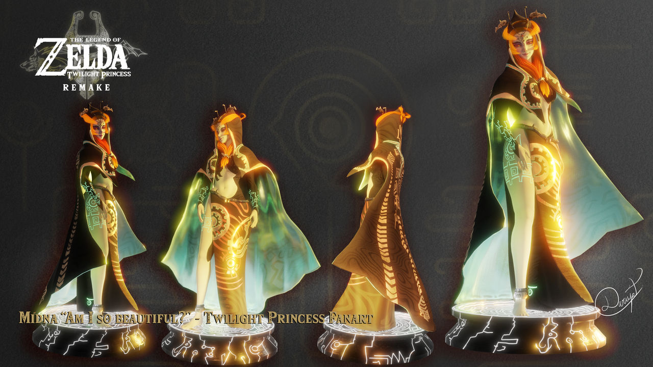 True Form Midna Posing By Mrdidox On Deviantart