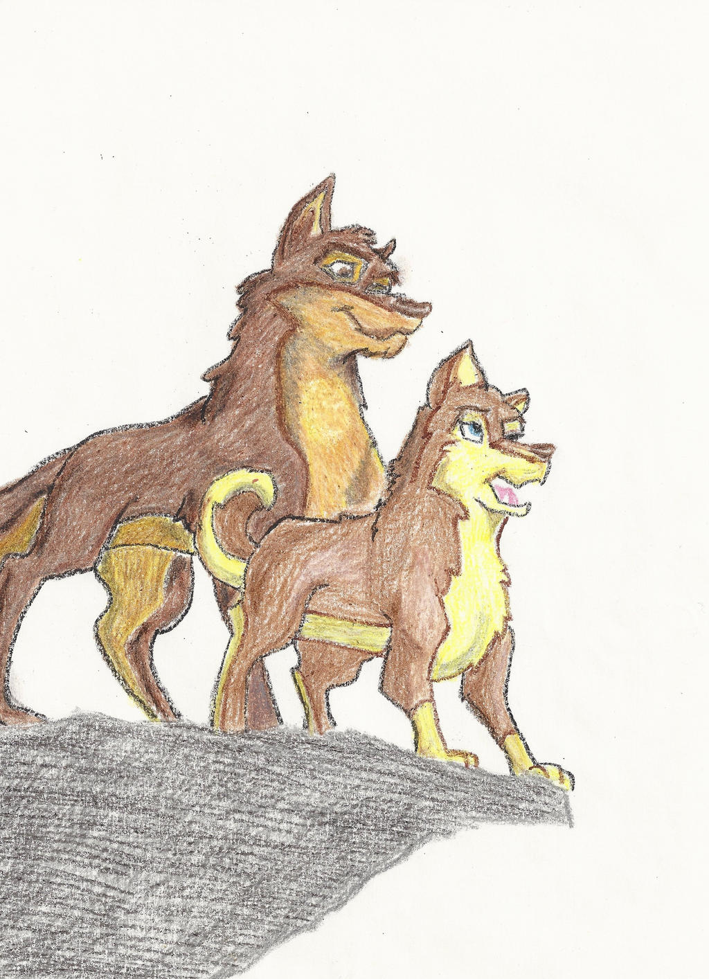 Balto And Aleu By Stephaniexmariex On Deviantart