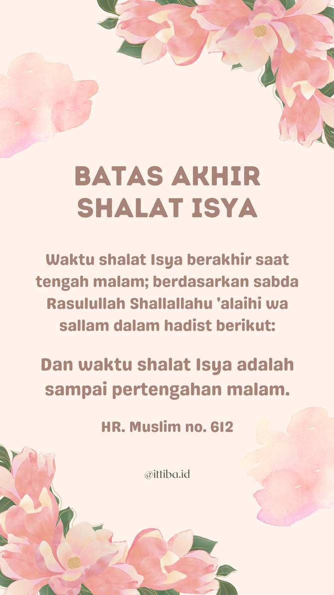 Batas Akhir Shalat Isya by elsakio on DeviantArt Batas Akhir Shalat Isya by elsakio on DeviantArt