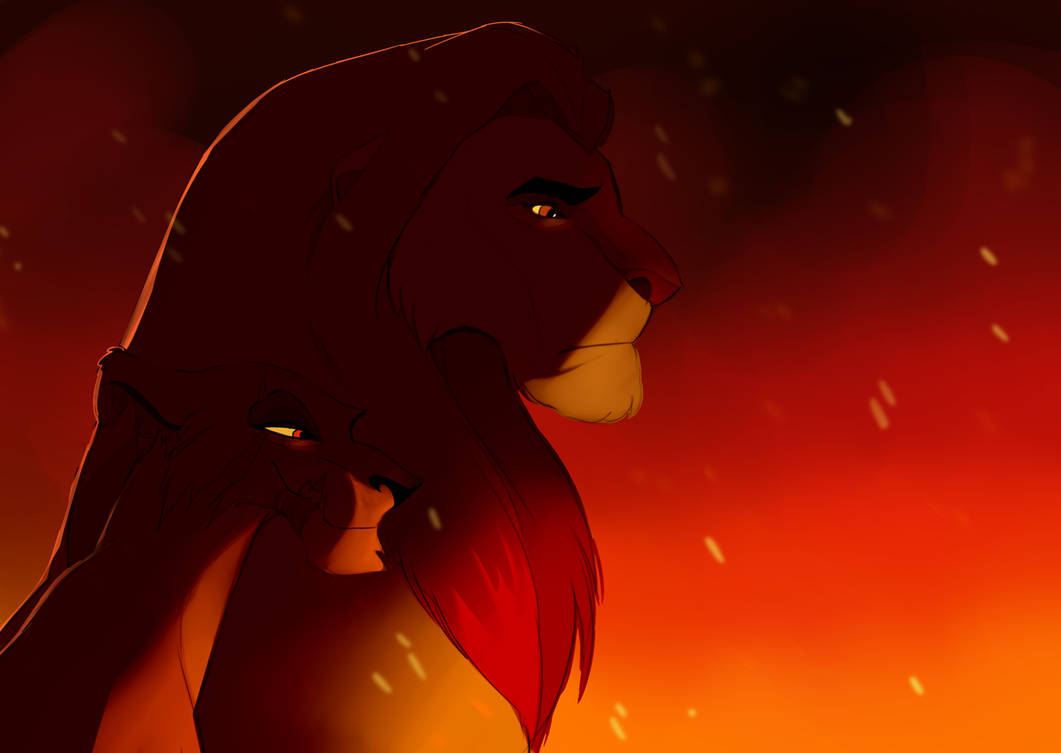 Kion And Zira By Kapusha Blr On Deviantart