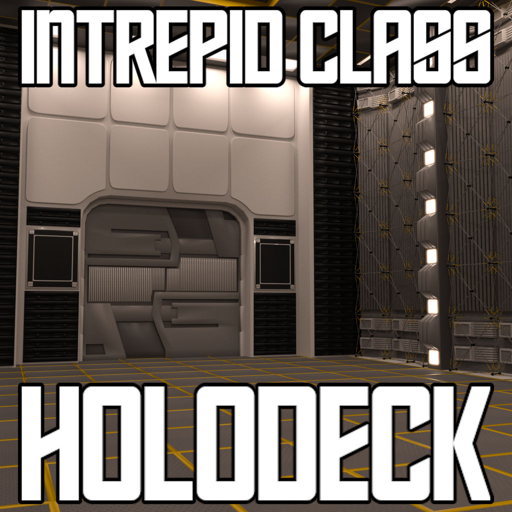 Environment Intrepid Class Holodeck By Squarepeg3d On Deviantart