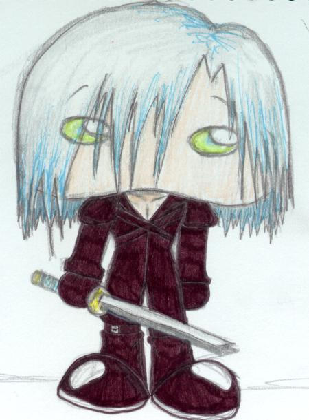 Tare Chibi Kadaj by Nahgaem on DeviantArt