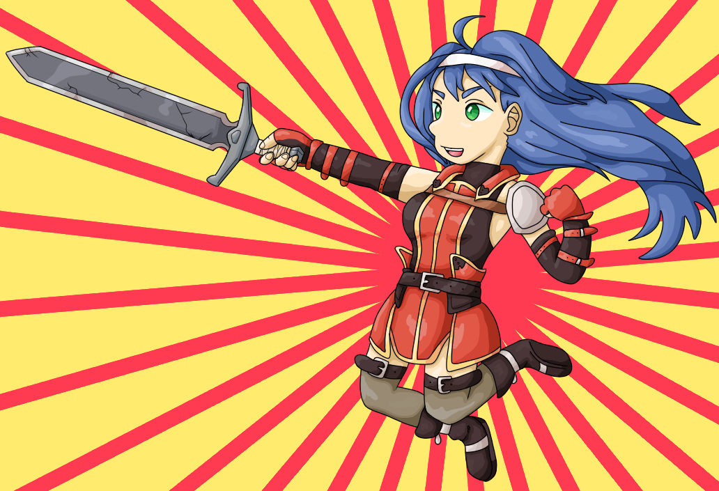 Fire Emblem Mia By Galaxy Apple On Deviantart