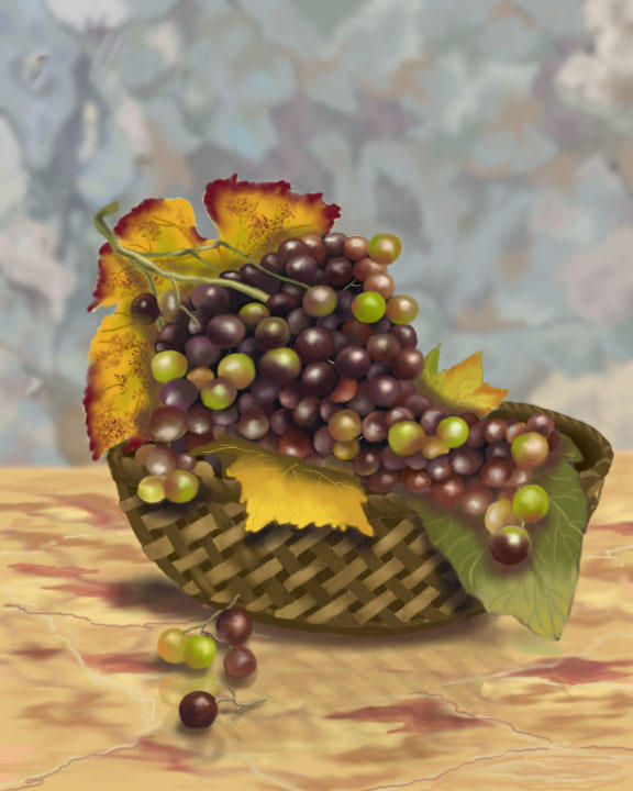 grapes by rdf on DeviantArt