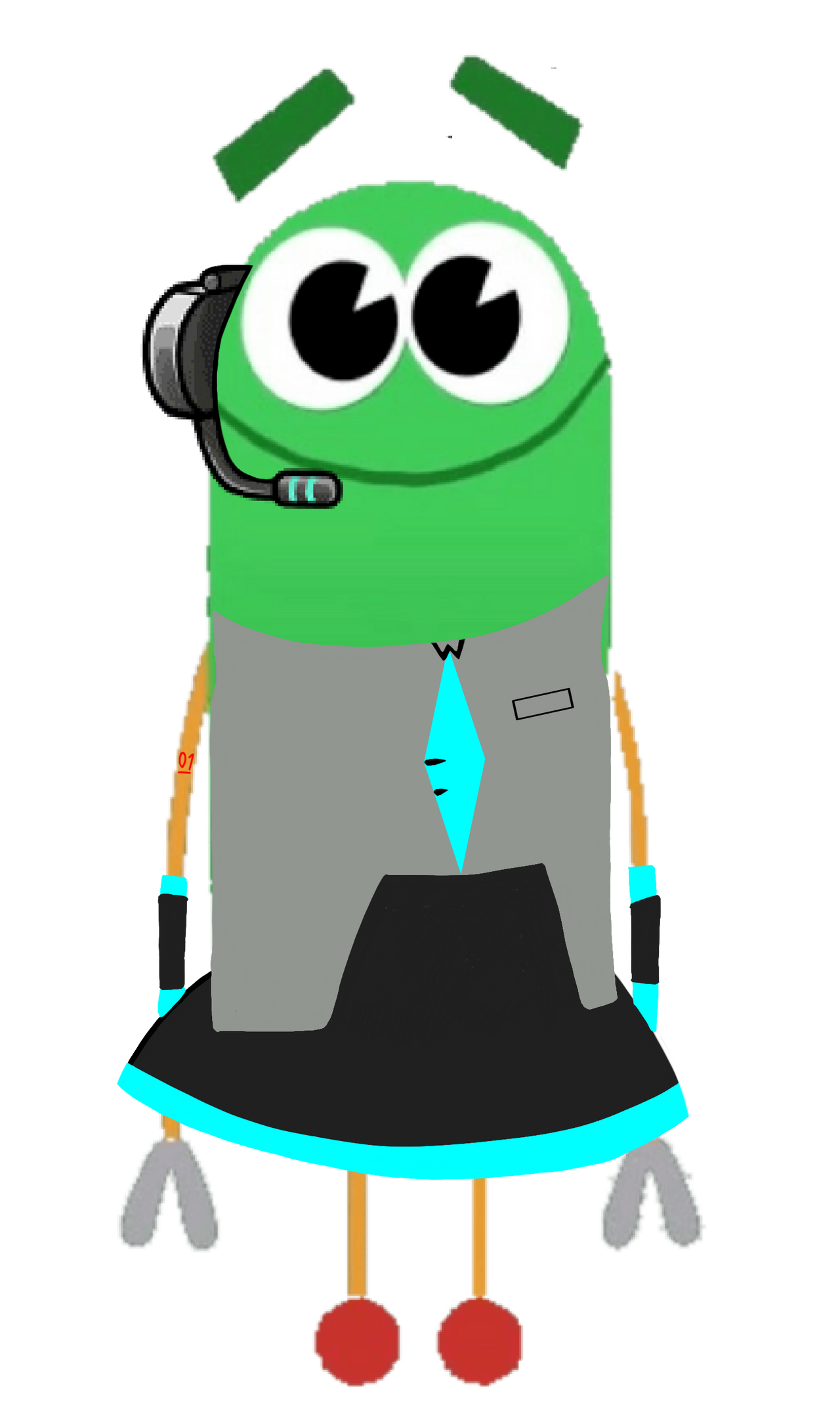 Beep Storybots Cosplay As Hatsune Miku By Mandymickeygf On Deviantart
