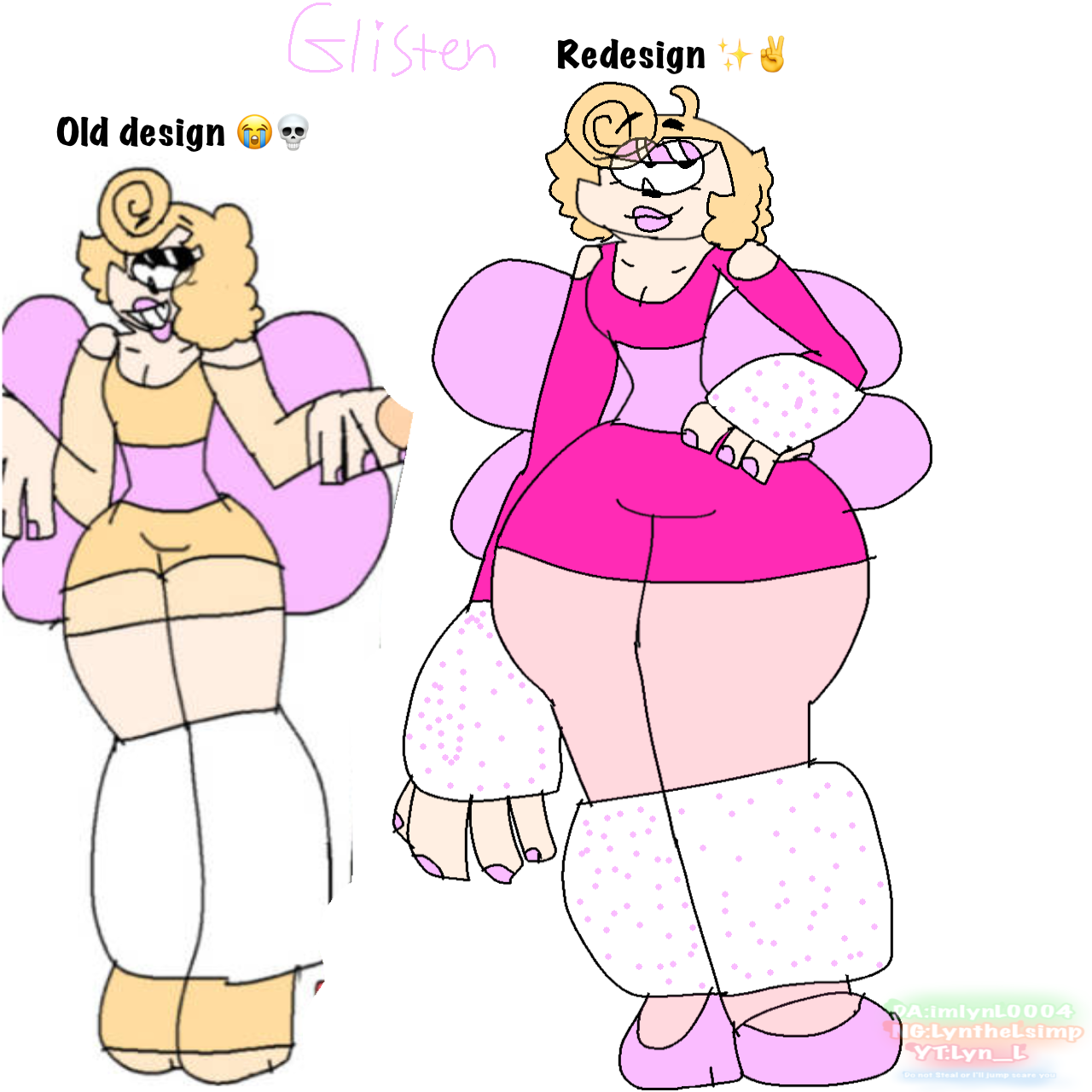 Dandys World Human Glisten Redesign By Imlynl0004 On Deviantart