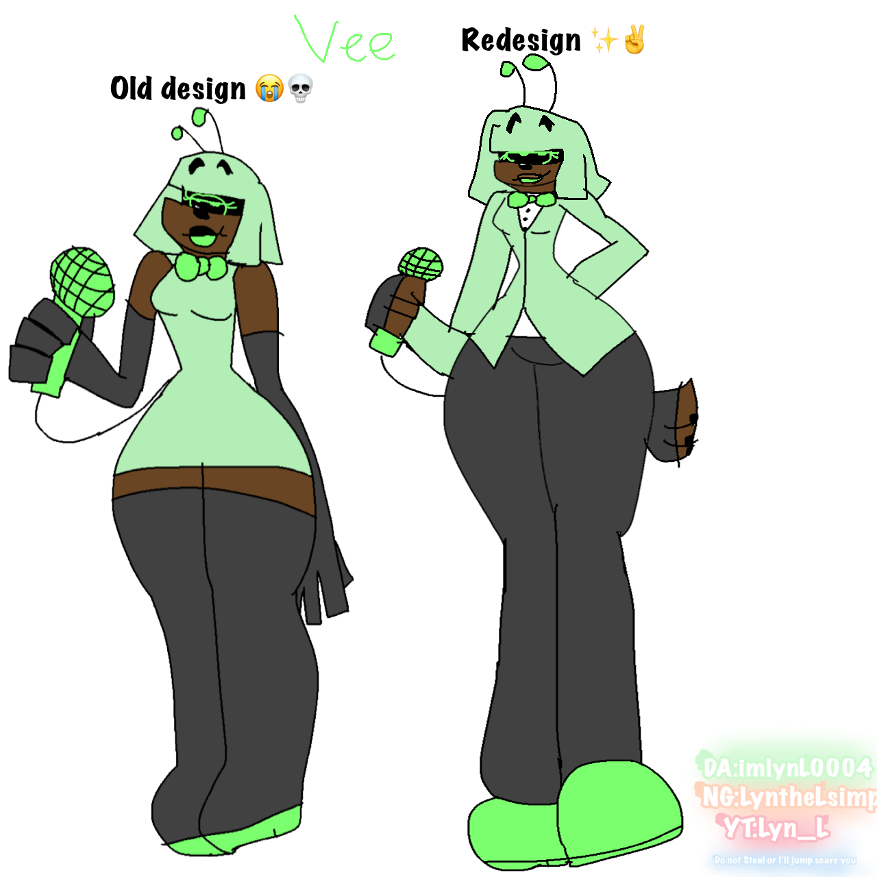 Dandys World Human Vee Redesign By Imlynl0004 On Deviantart