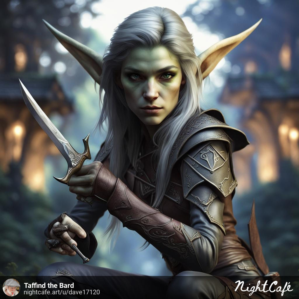 Elven Assassin By Dave17120 On Deviantart