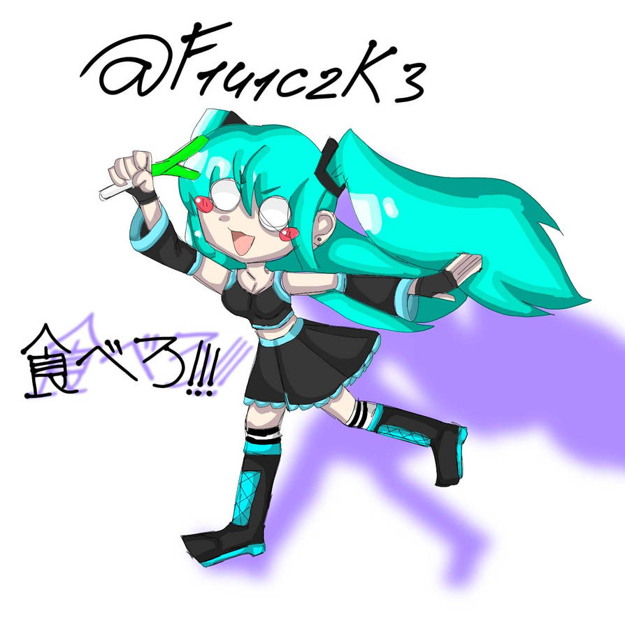 Hatsune Mikud By F1u1c2k3 On Deviantart