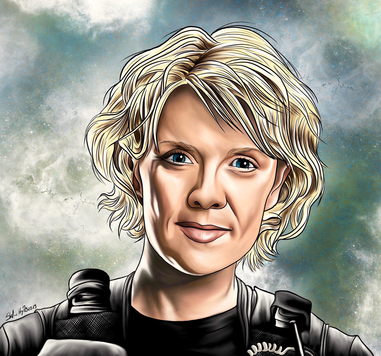 Amanda Tapping Sam Carter Stargate By Larkistin89 On Deviantart