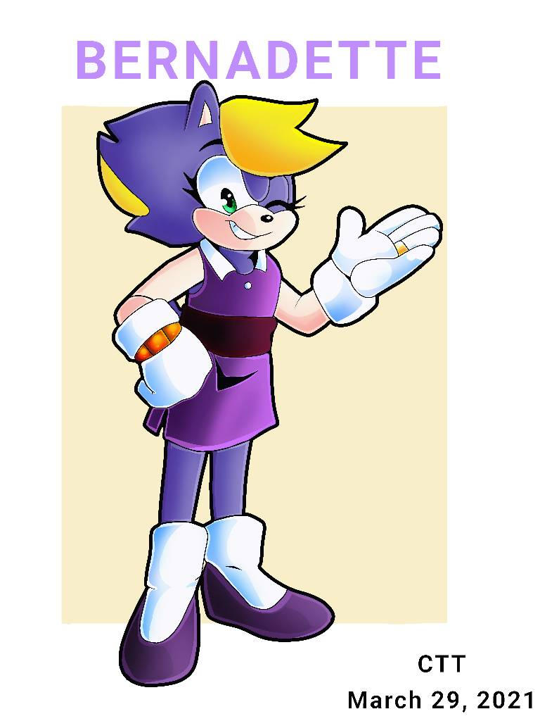 Bernadette The Hedgehog By Cerberustheterrible On Deviantart