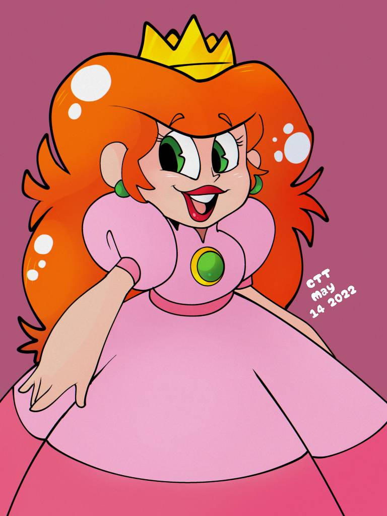 Princess Toadstool By Cerberustheterrible On Deviantart