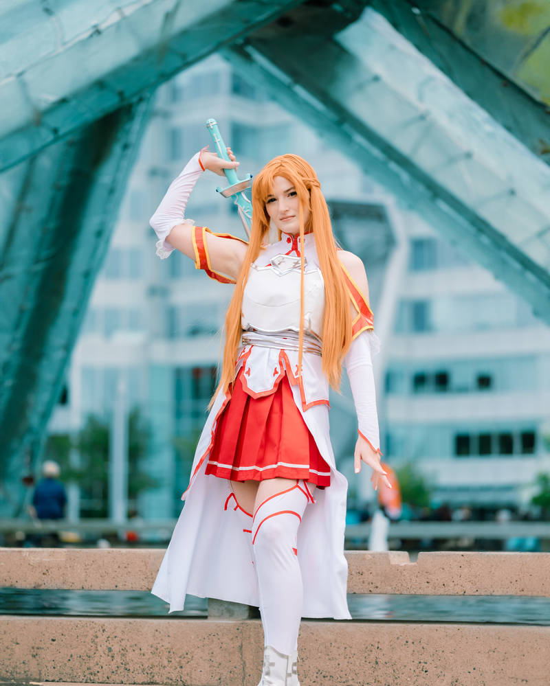 Asuna Yuuki Sword Art Online Cosplay By Bleedingg On Deviantart