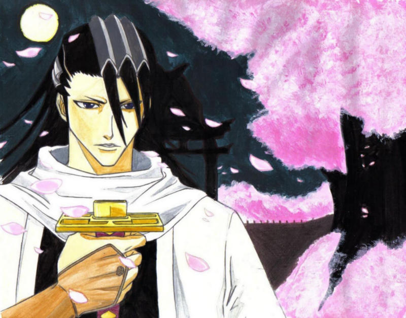 Portrait de byakuya by sipries on DeviantArt