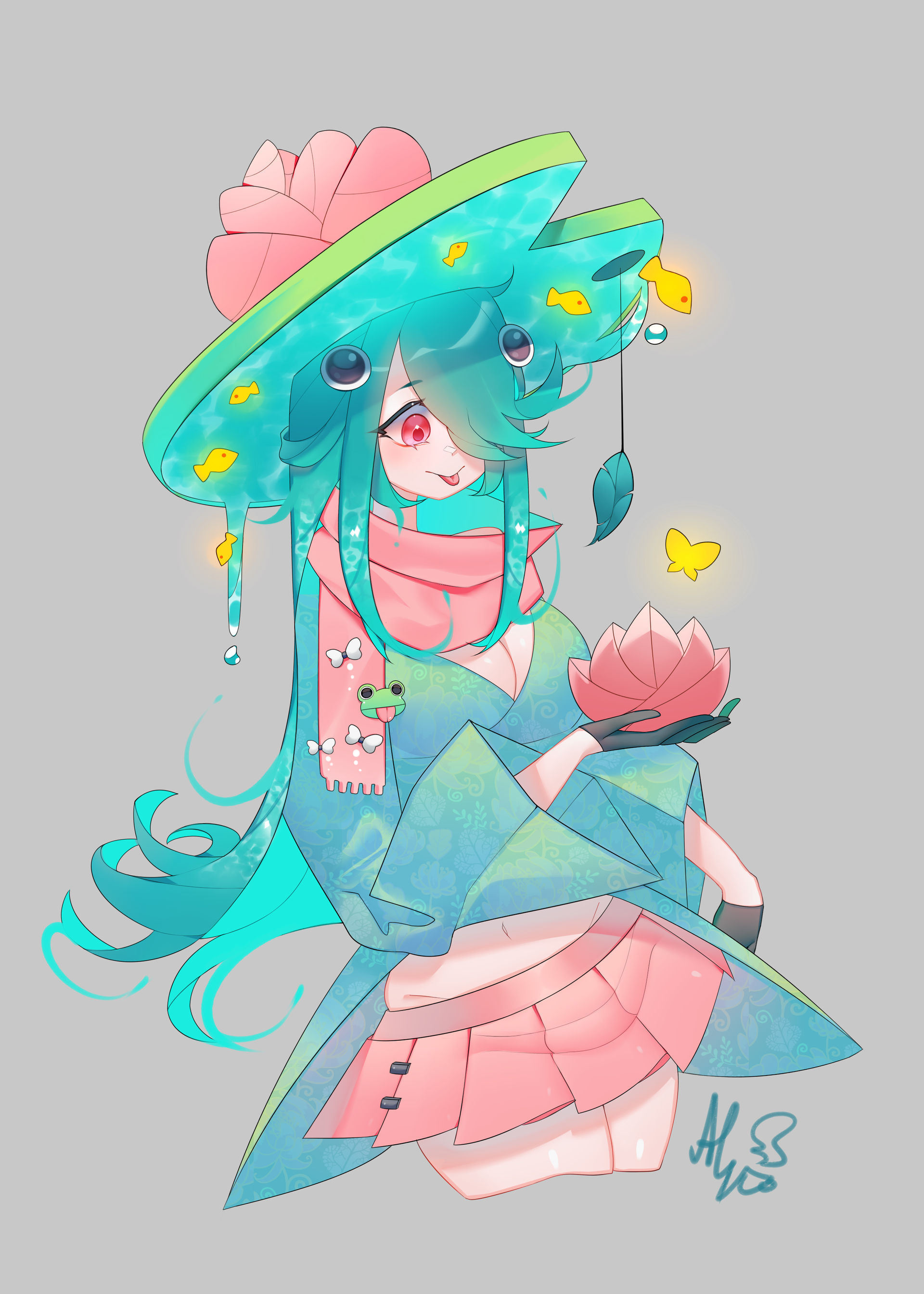 Frog Oc By Alisdreamland On Deviantart