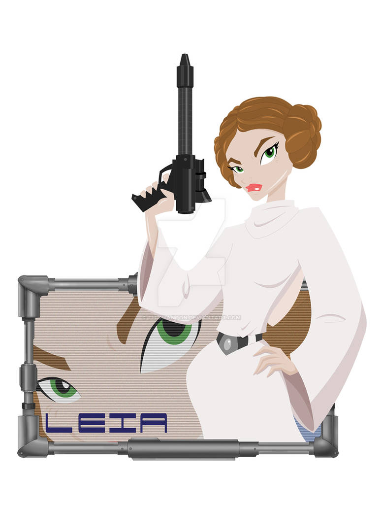 Princess Leia By Thisisanton On Deviantart
