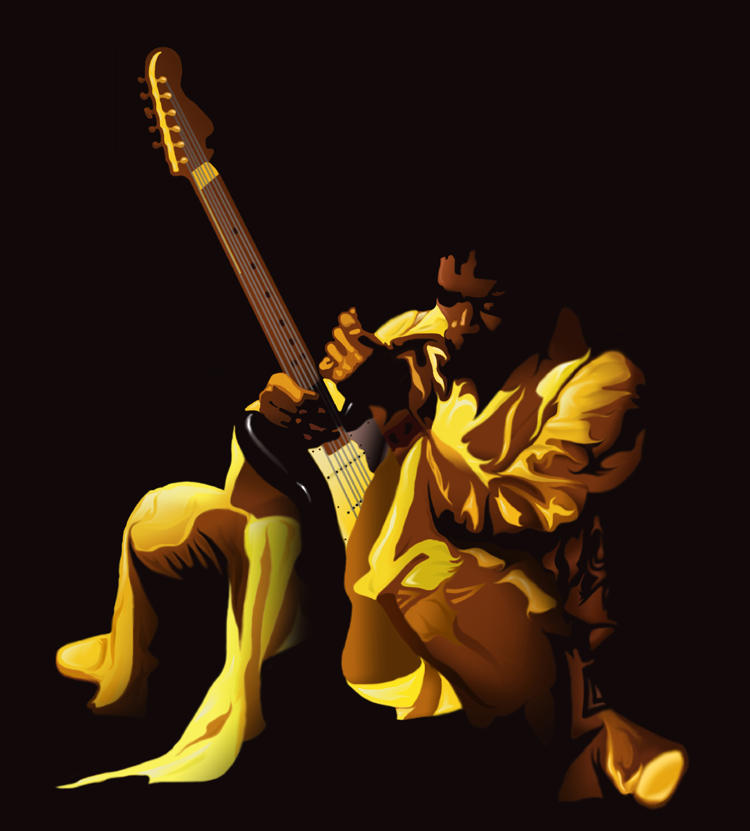 Jimi Hendrix By Thisisanton On Deviantart