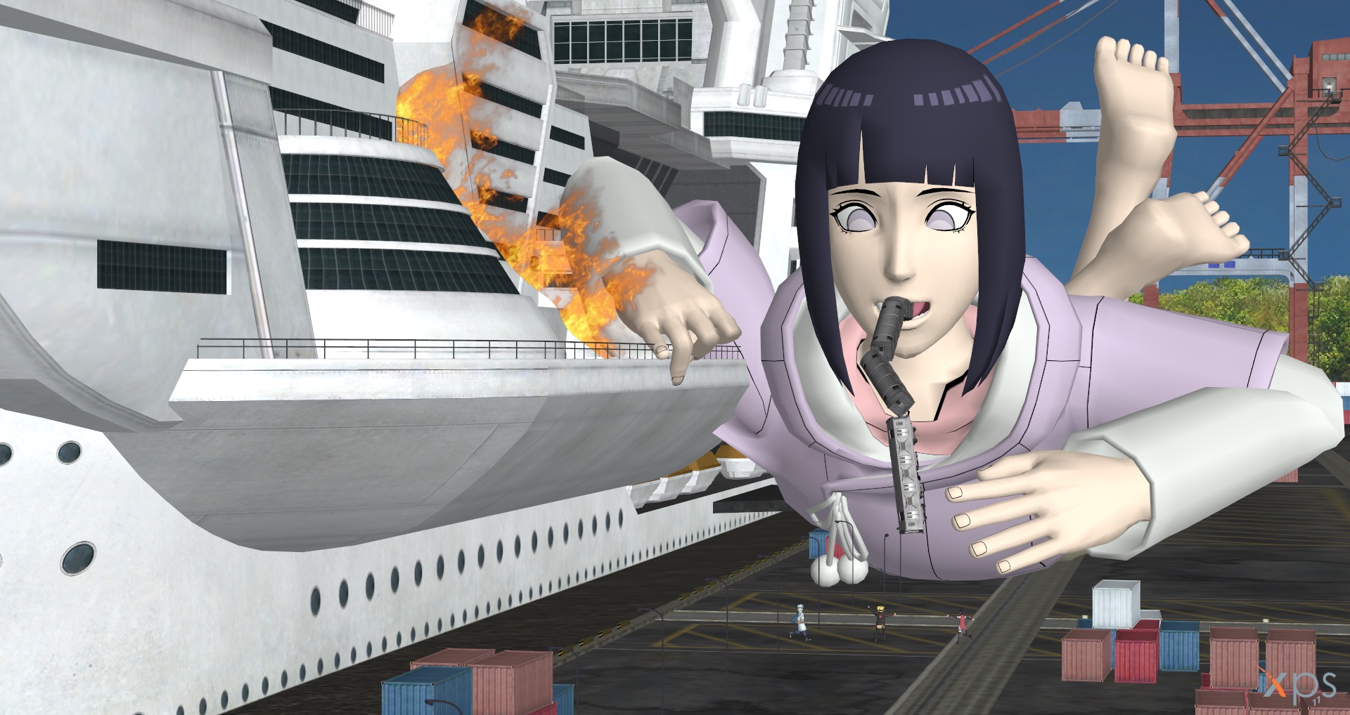New Team 7 Vs Giantess Hinata By Pandatomi77 On Deviantart