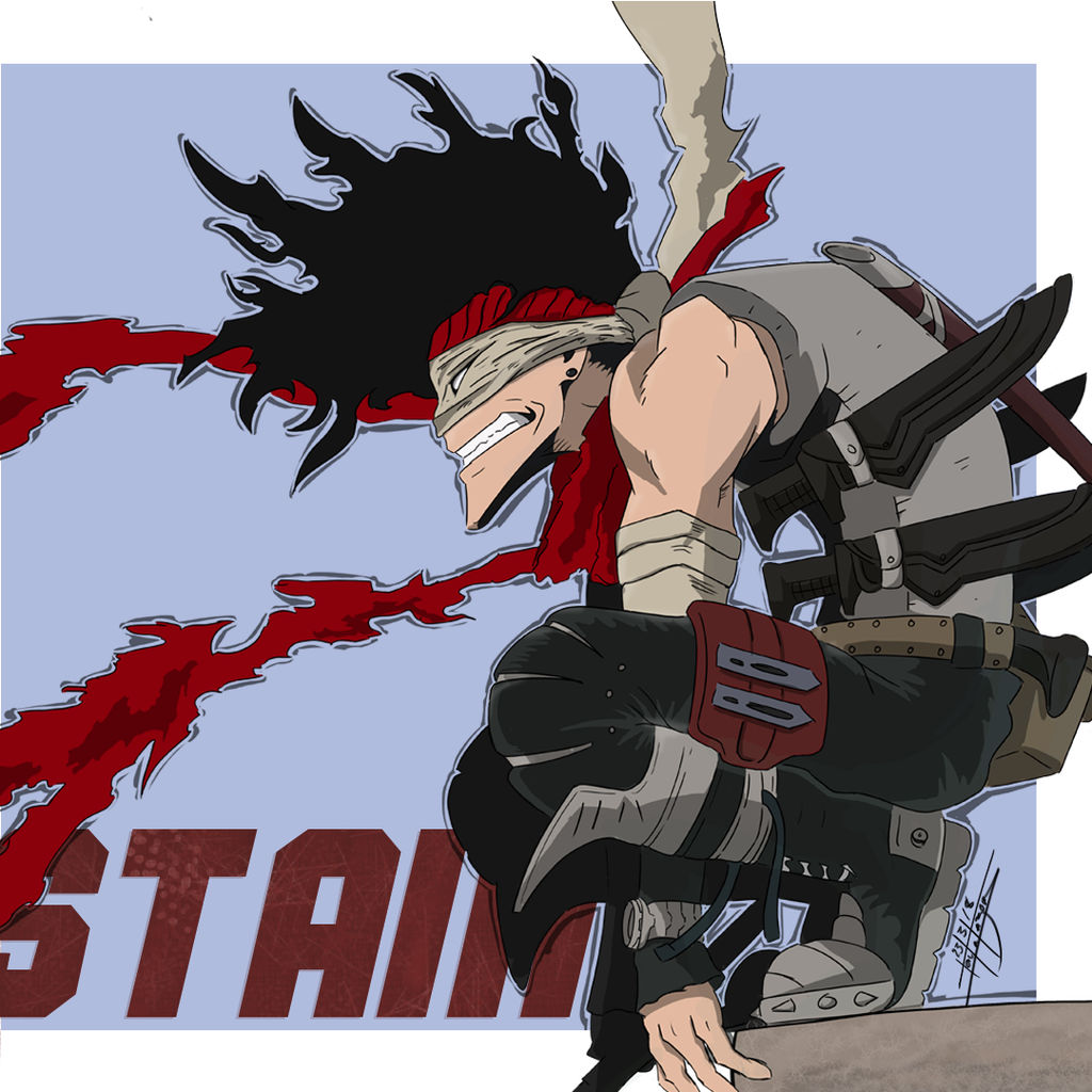 Hero Killer Stain Boku No Hero 2 by Argonaut11 on DeviantArt Hero Killer Stain Boku No Hero 2 by Argonaut11 on DeviantArt