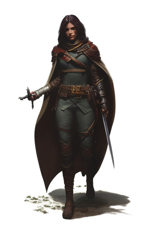 Dnd Female Rogue By Vinischwarz On Deviantart