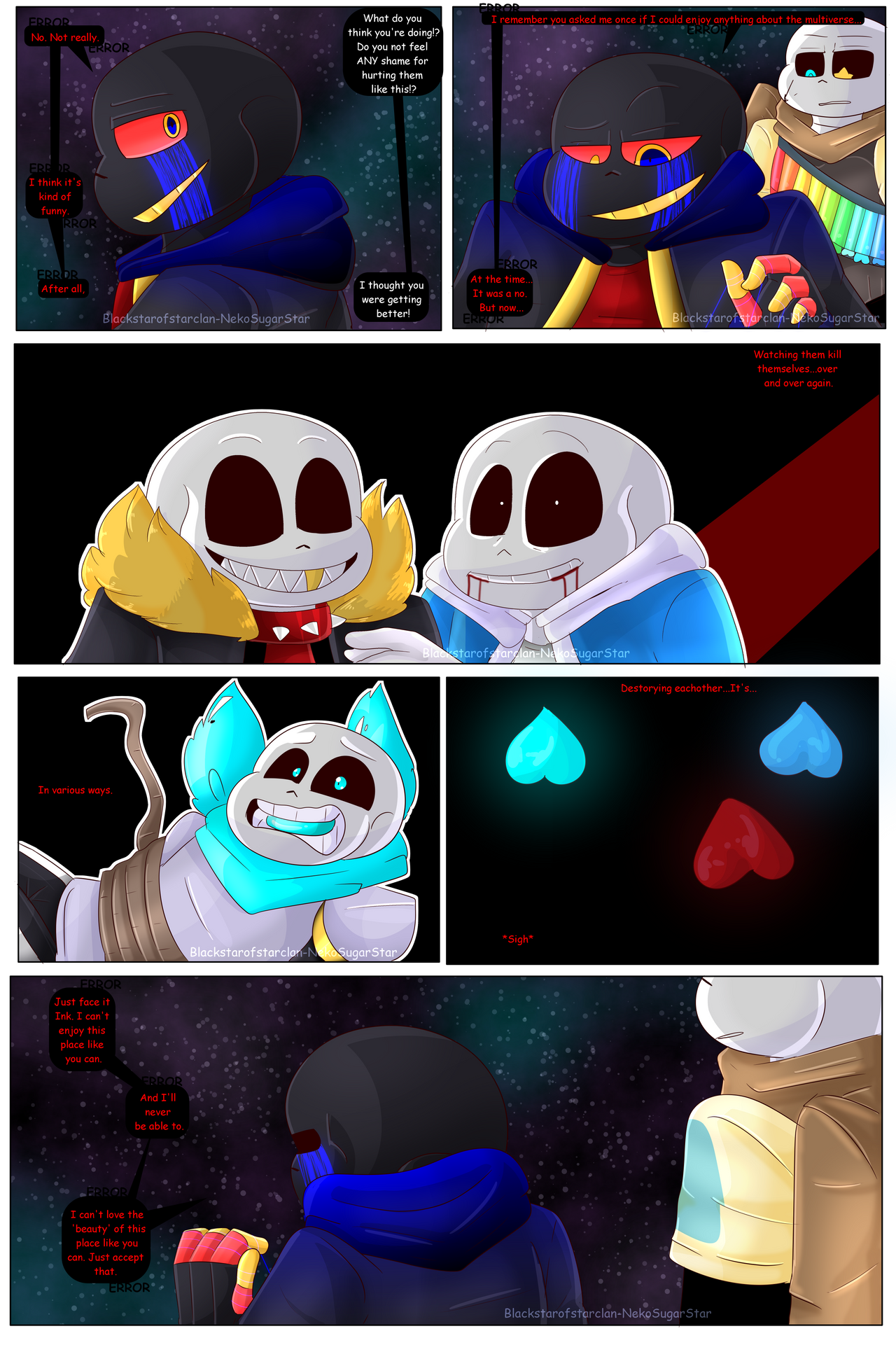 Ink And Error By Nekosugarstar On Deviantart