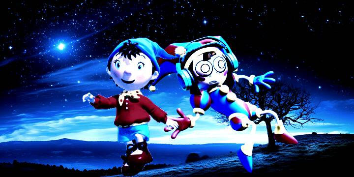 Noddy And Pomni Flying To Dreamland By Brad090904 On Deviantart