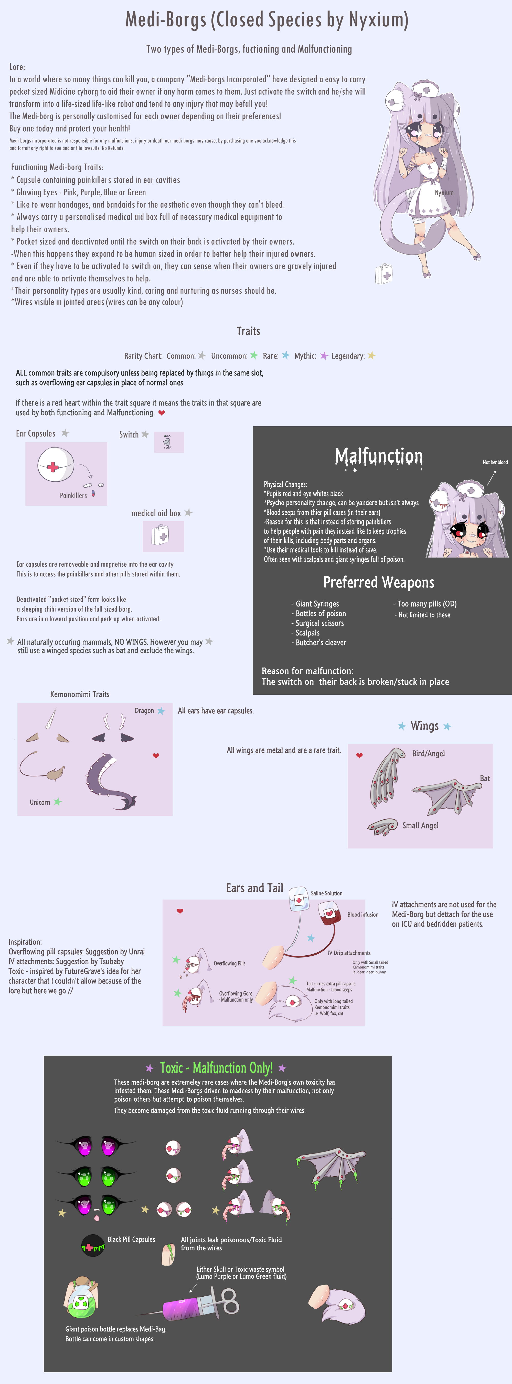 OUTDATED: Medi-Borgs: Closed Species by Nyxium on DeviantArt OUTDATED: Medi-Borgs: Closed Species by Nyxium on DeviantArt